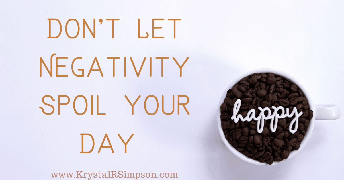 How to Deal with Negative People and Harsh Words| Krystal Simpson